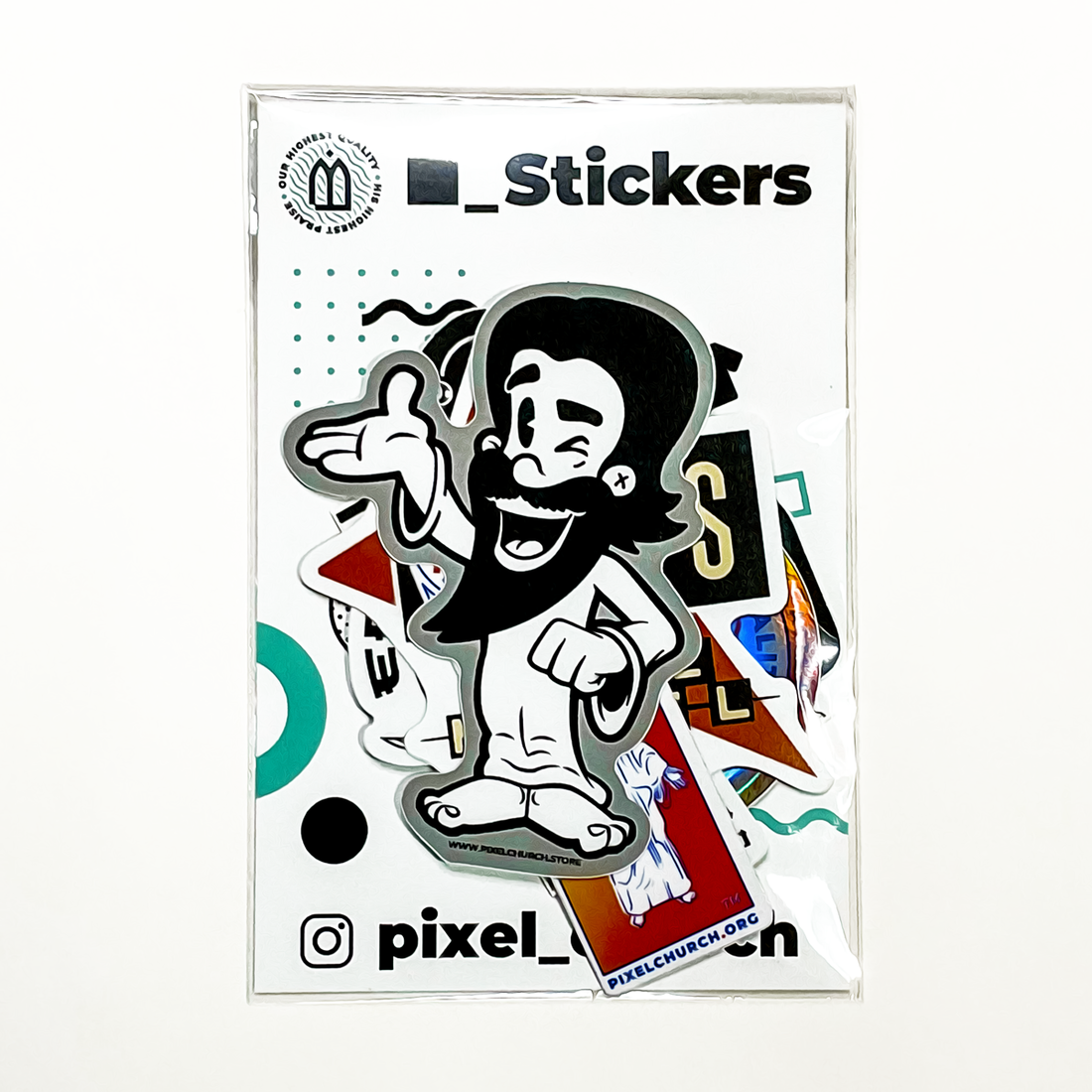 Sticker Pack Vol. 1 – Pixel Church